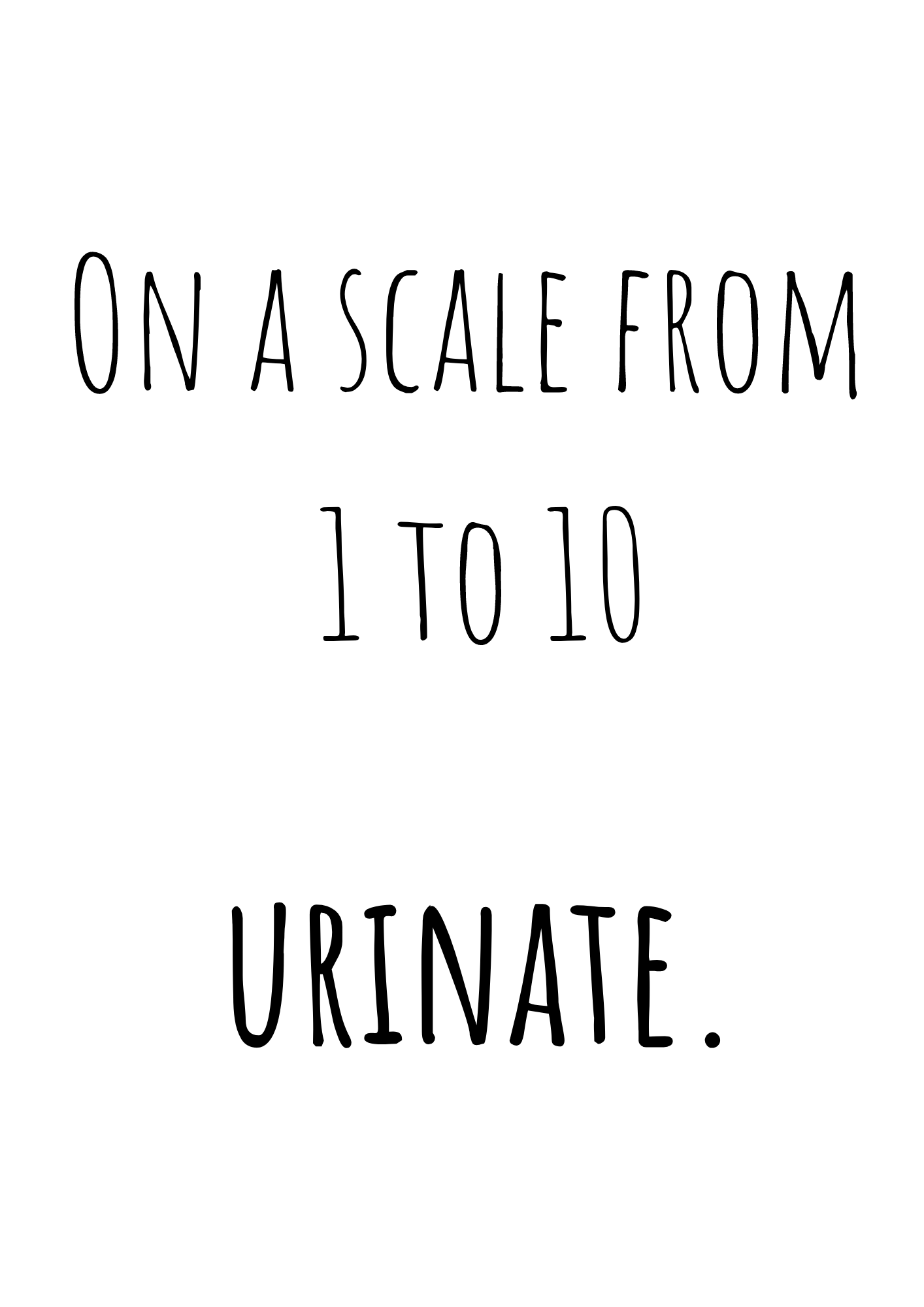 15 Funny Bathroom Signs (Even Free Bathroom Printables)