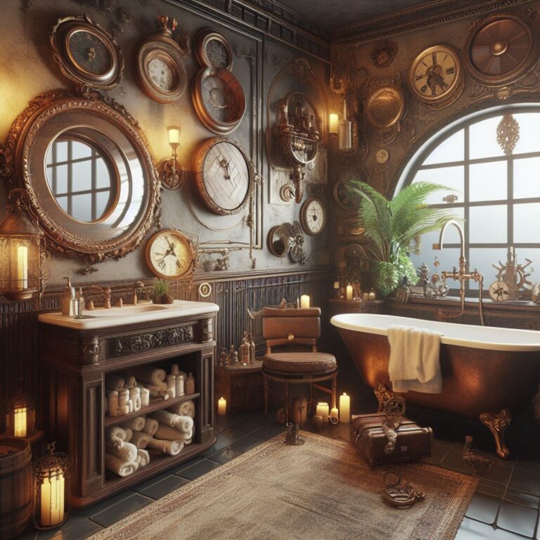 My Mechanical Romance: Steampunk Bathroom Ideas